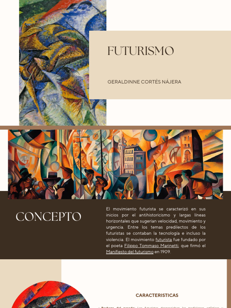 Futurismo: Movimiento y Características | PDF | Las artes | Estilo