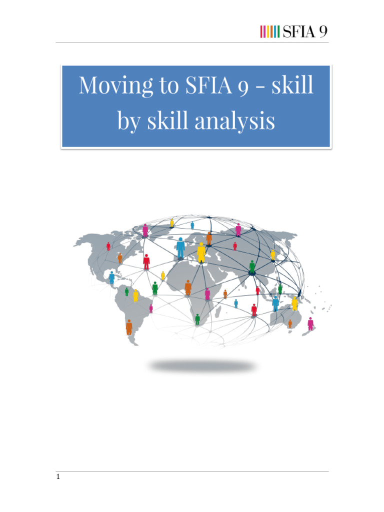 SFIA 9 Skill Updates Overview | PDF | Computing | Information Technology