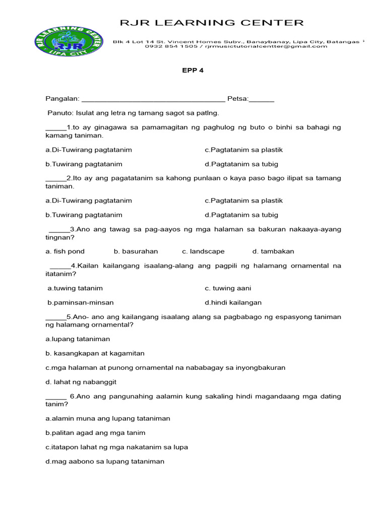 Epp 4 | PDF