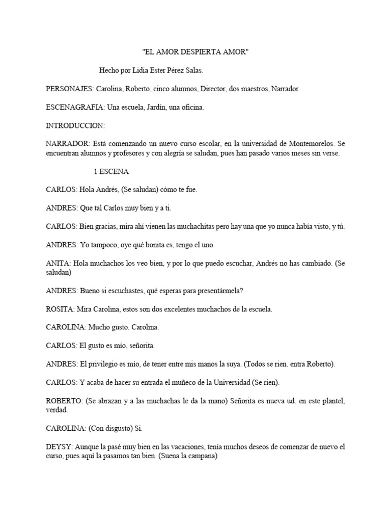 Amor despierta Amor. | PDF | Amor