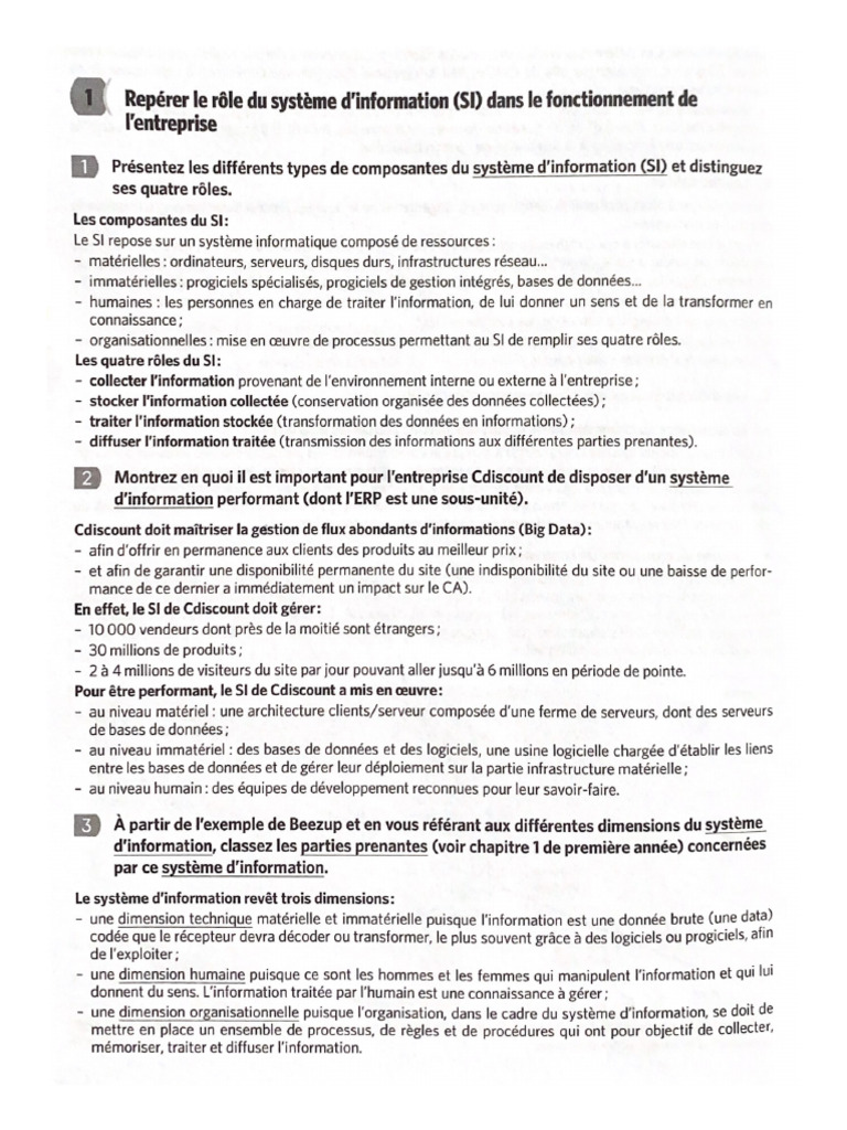 CEJM 2 Corrigé Chap 1 | PDF