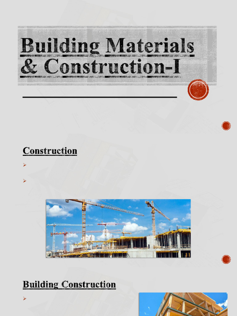 Overview of Building Construction Process | PDF | Basement | Concrete