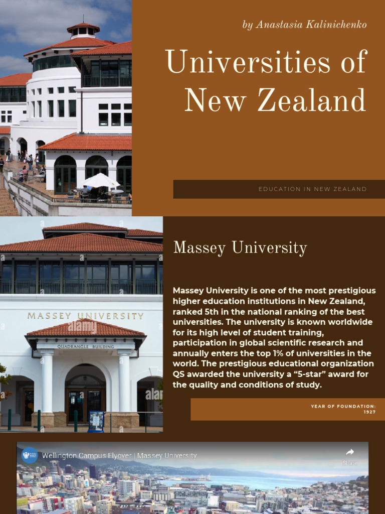 New Zealand Universities Overview | PDF