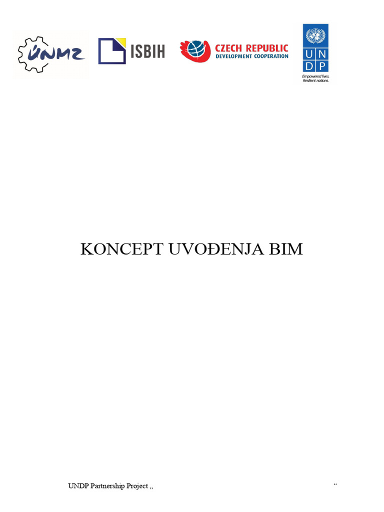 Undp Bih Concept of Bim Implemenation B | PDF