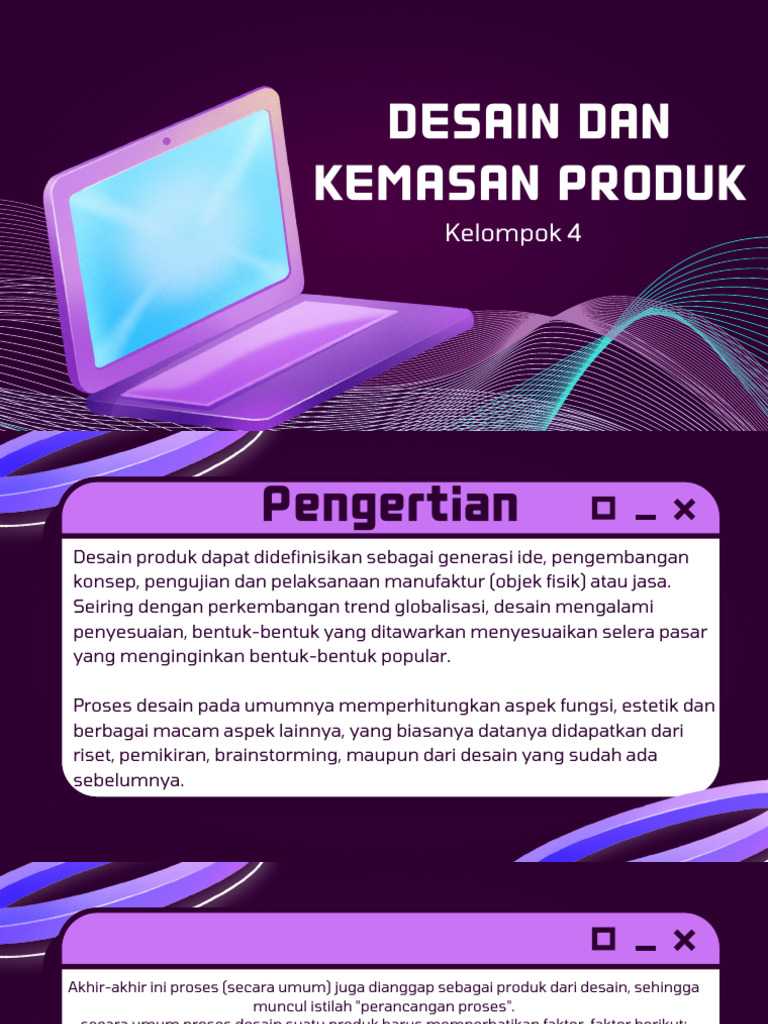 Kel4, Desain Dan Kemasan Produk. - 20241015 - 191432 - 0000.pptx - 20241210 - 134501 - 0000 | PDF