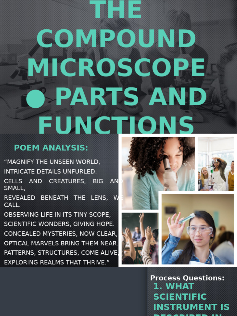 The Compound Microscope | PDF | Microscope | Lenses