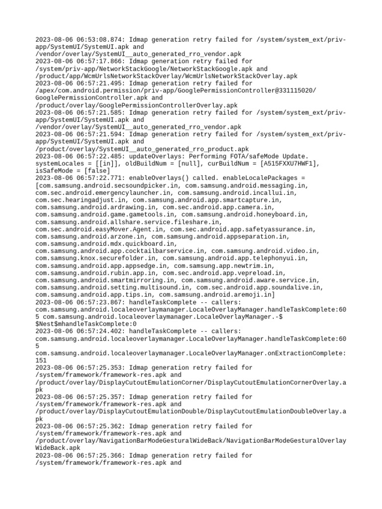Idmap Generation Retry Failures | PDF | Utility Software | Software