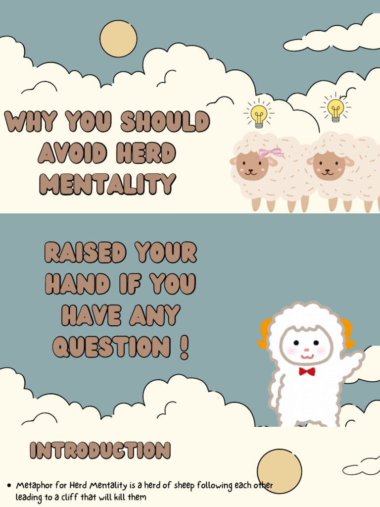 Avoiding Herd Mentality: Key Insights | PDF | Mindset | Thought