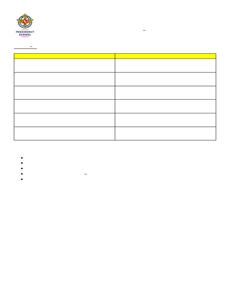 X Preboard-I Schedule | PDF
