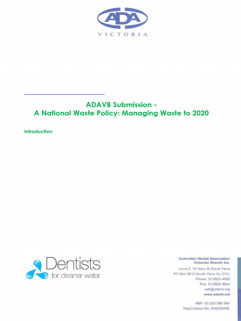 Amalgam Waste Management | PDF | Waste | Compost