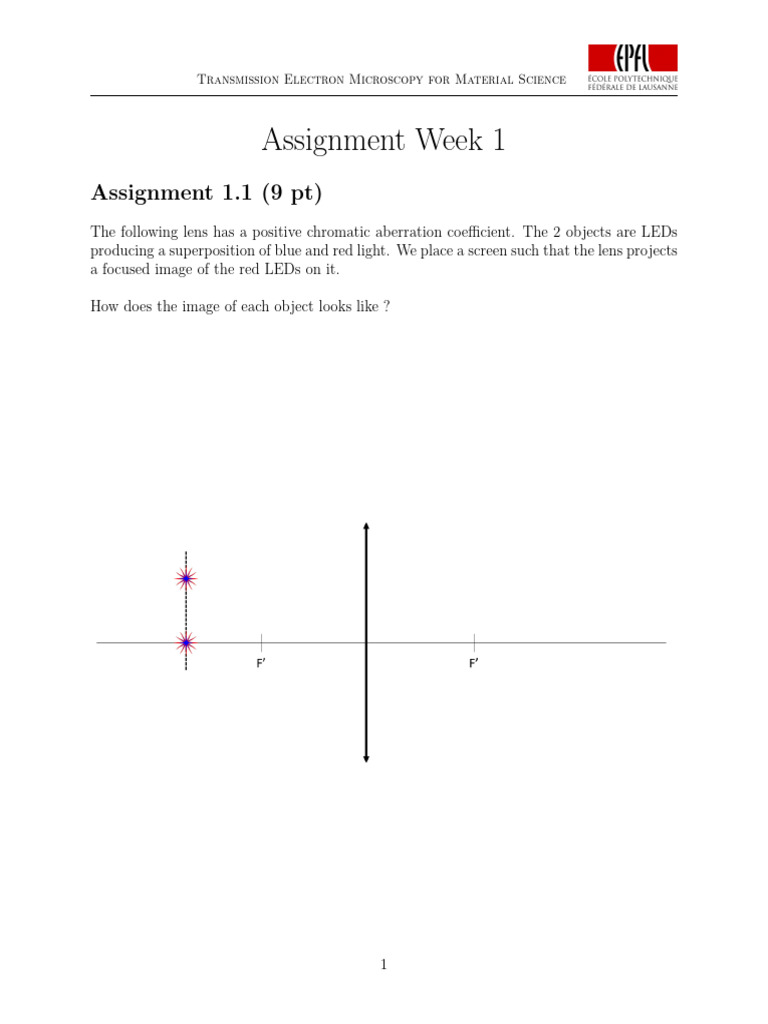Assignement Week1 | PDF