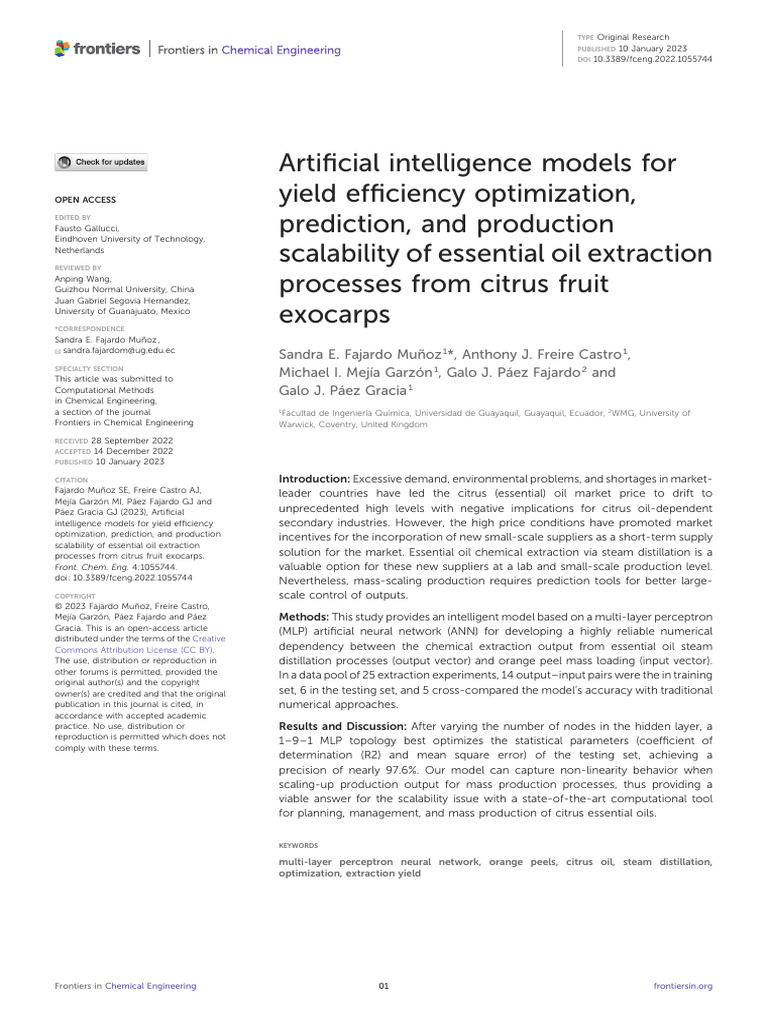AI STEAM DISTILLATION | PDF | Artificial Neural Network | Eigenvalues And Eigenvectors