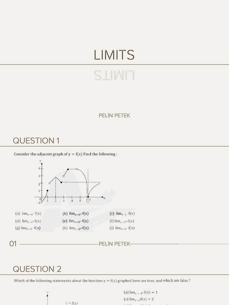 Limit | PDF