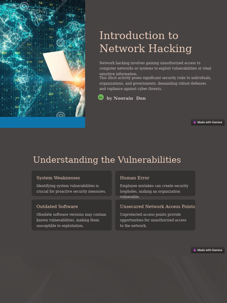 Introduction to Network Hacking | PDF | Security | Computer Security