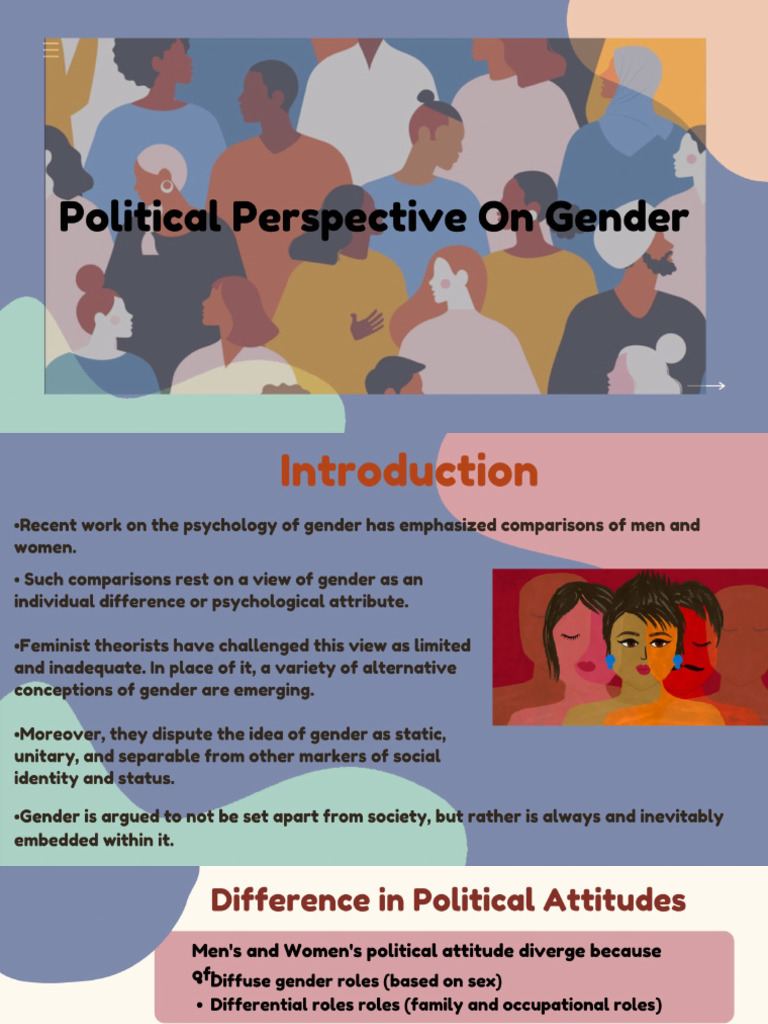 Political Perspective On Gender | PDF