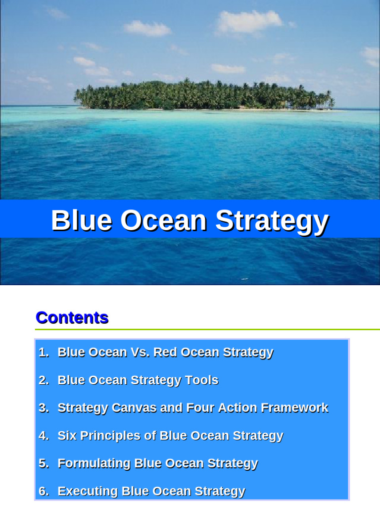 Blue Ocean Strategy | PDF | Economies | Business