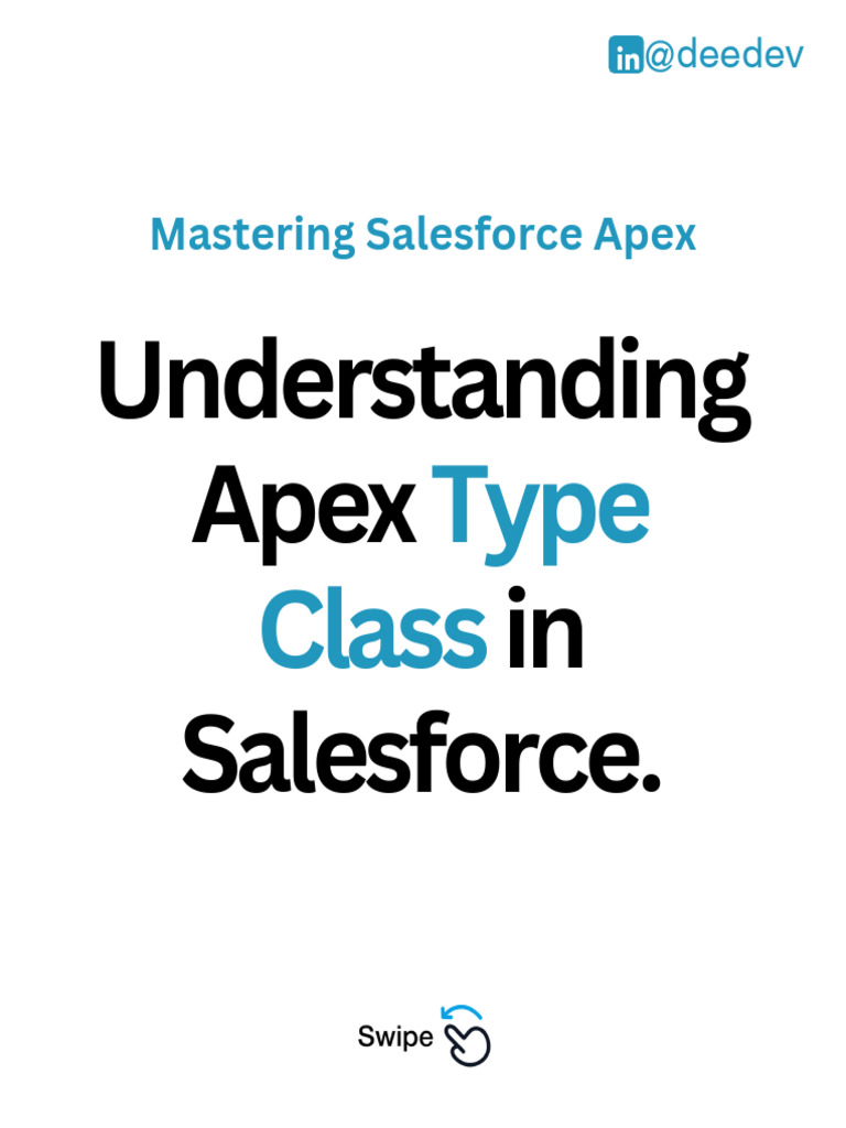 Understanding Apex Type Class In Salesforce Pdf