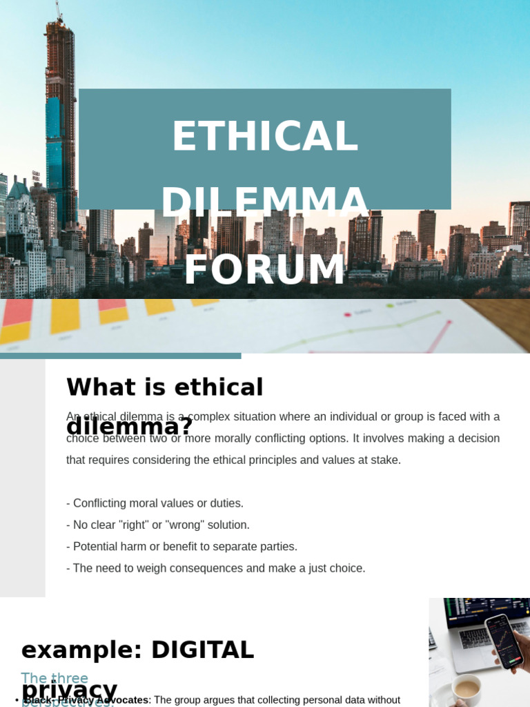 Ethical Dilemma Forum | PDF | Privacy | Social Psychology