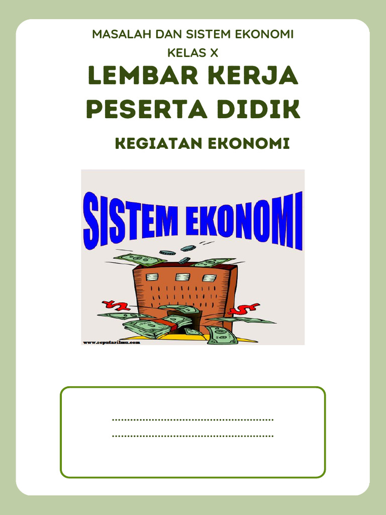 LKPD Masalah & Sistem Eko | PDF