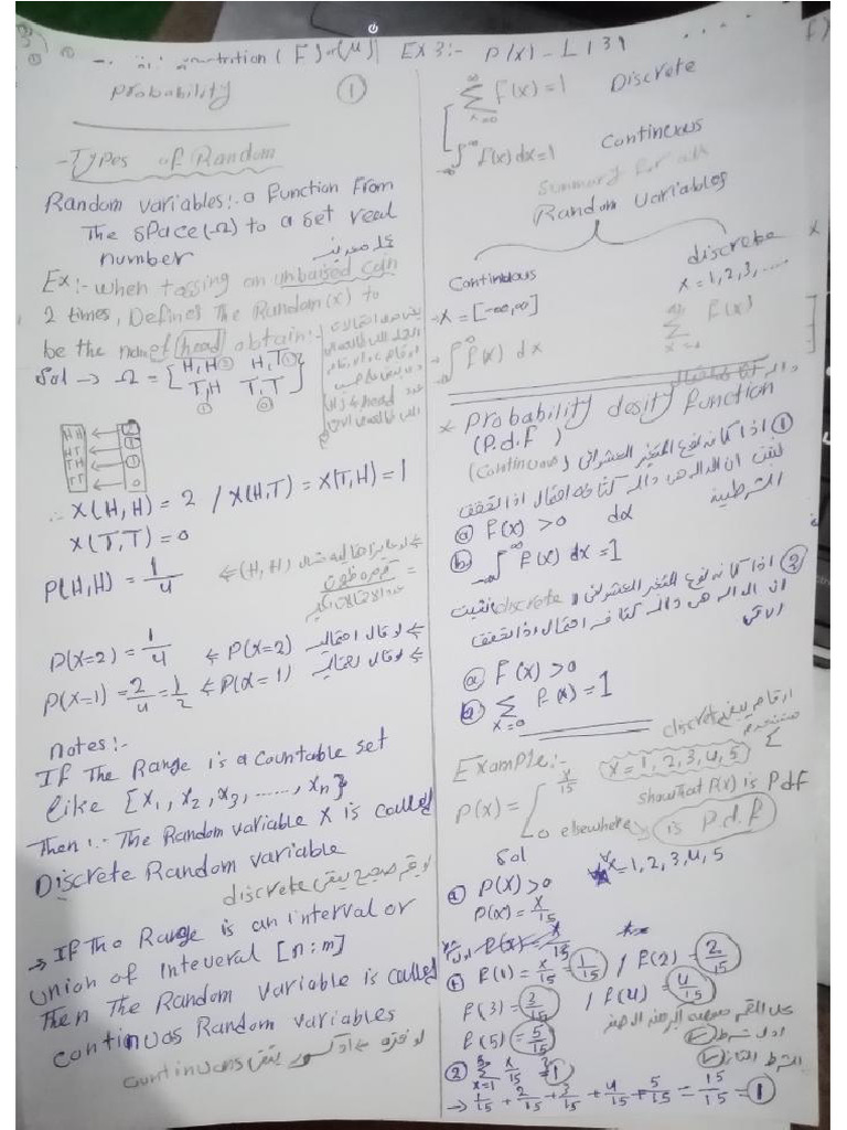 Chapter 2 Random Variance Expectation Pdf