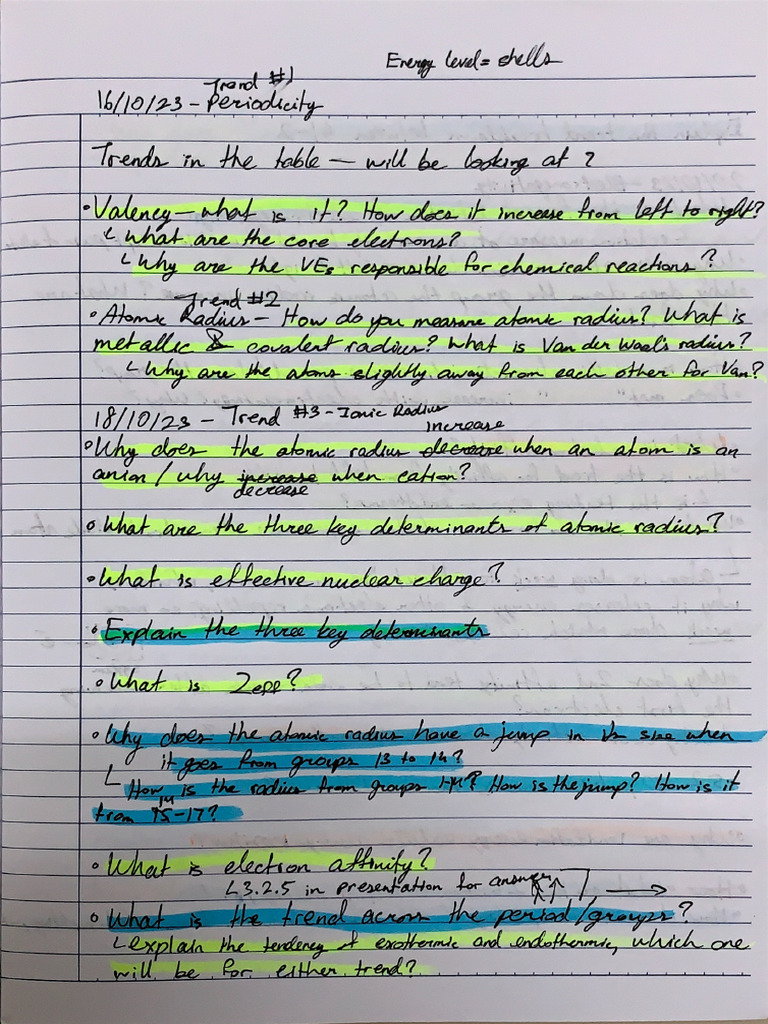 Chemistry Homework | PDF