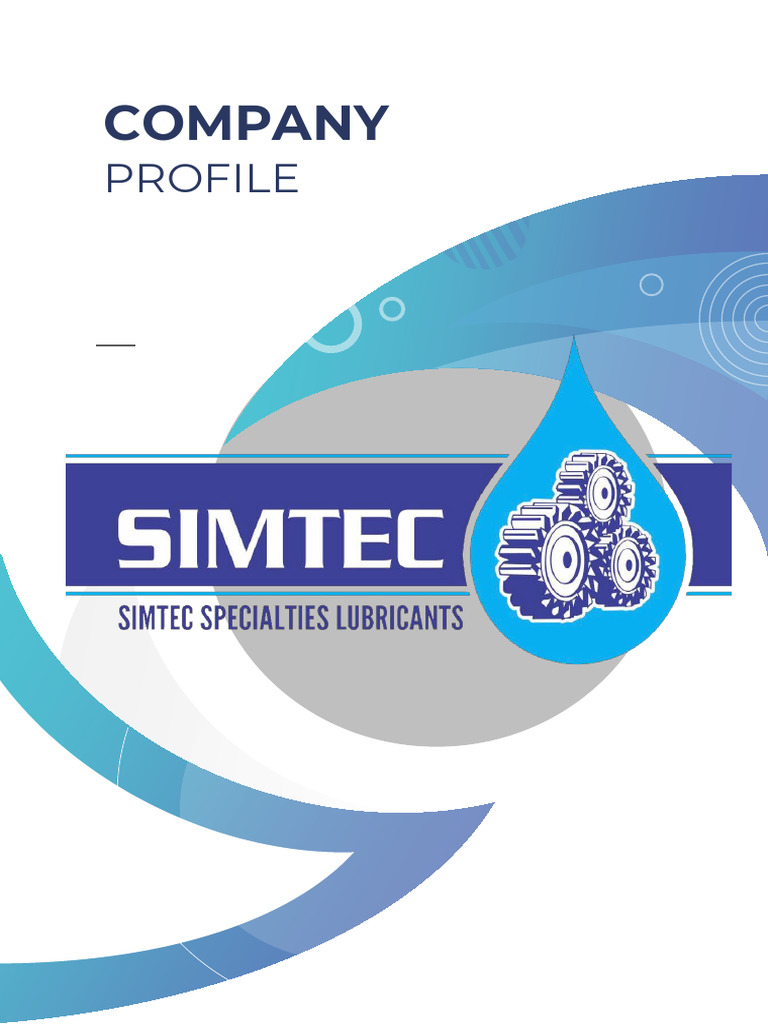 SIMTEC Lubricants | PDF | Lubricant | Bearing (Mechanical)