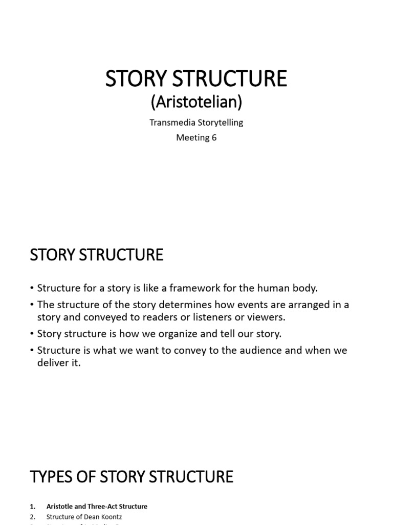 TMS 6 - (TRANSLATED) STRUKTUR CERITA (ARISTOTELIAN) | PDF | Aristotle ...