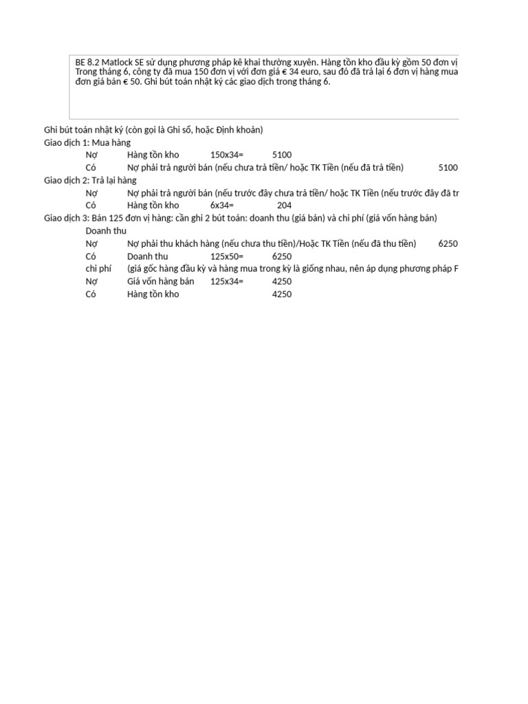 Bai Sua BT Tu Luan - C9 - HTK | PDF