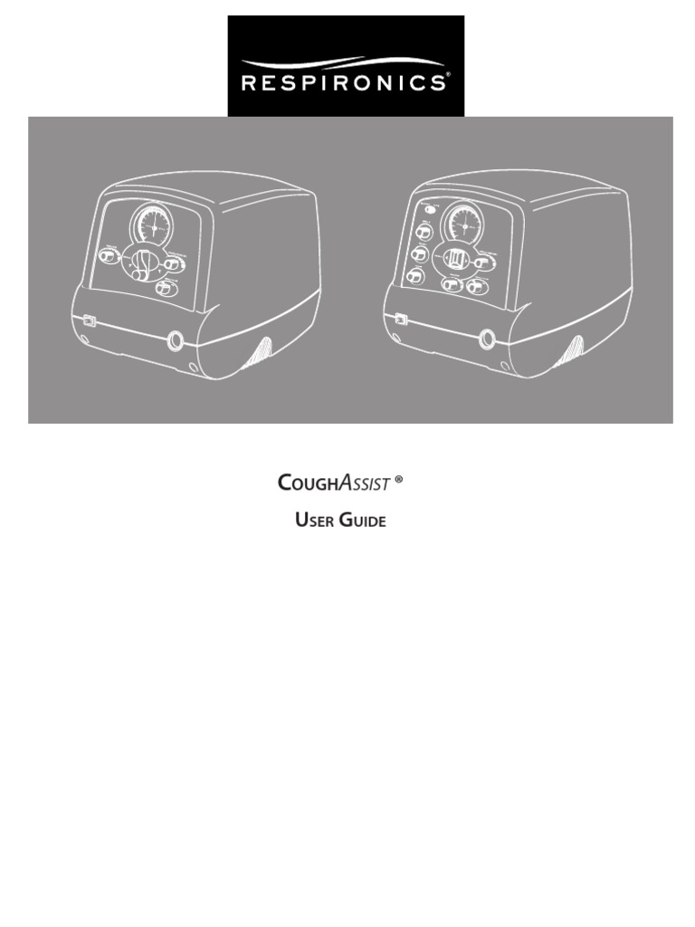 User Guide Cough Assist | Download Free PDF | Electromagnetic ...