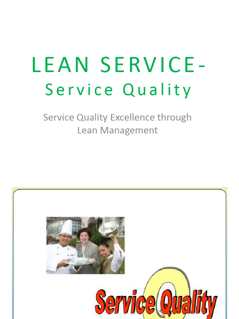 Lean Management for Service Quality | PDF