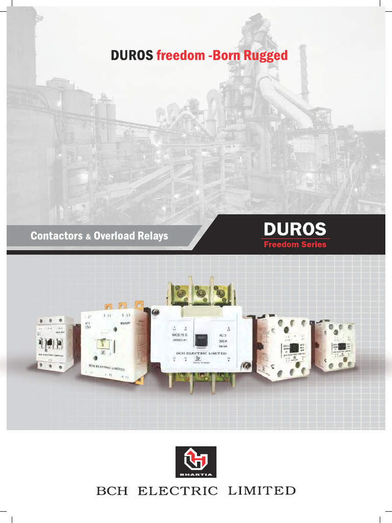 Contactor Catalog Freedom Nov 2018 | PDF | Manufactured Goods | Equipment