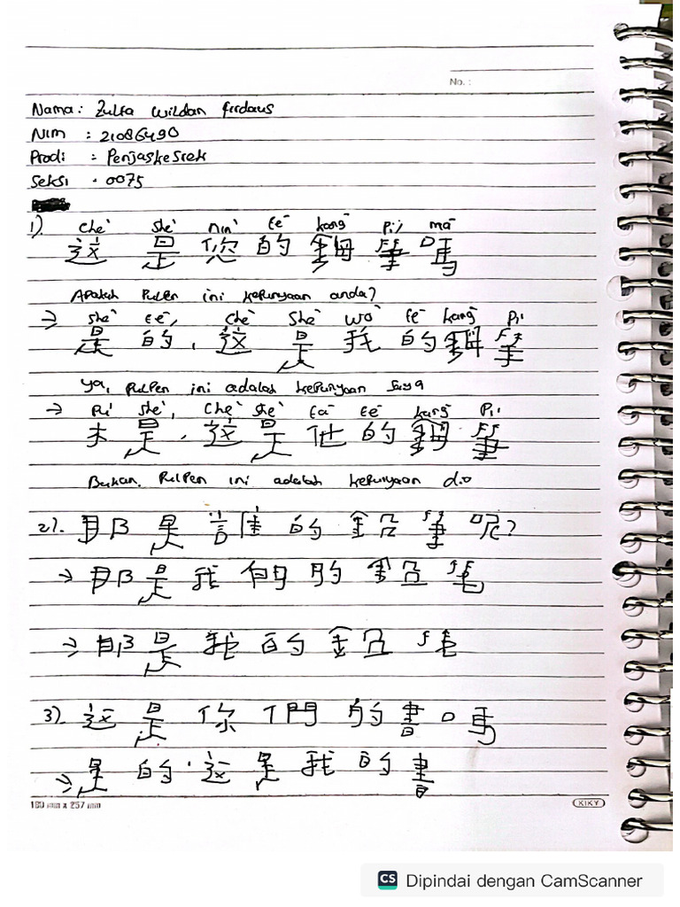 Latihan 2 - Zulfa Wildan Firdaus - NIM 21086 | PDF