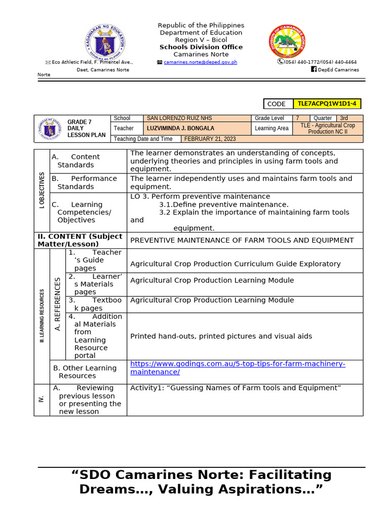 AGRICROP PRODUCTION | PDF | Learning | Cognition