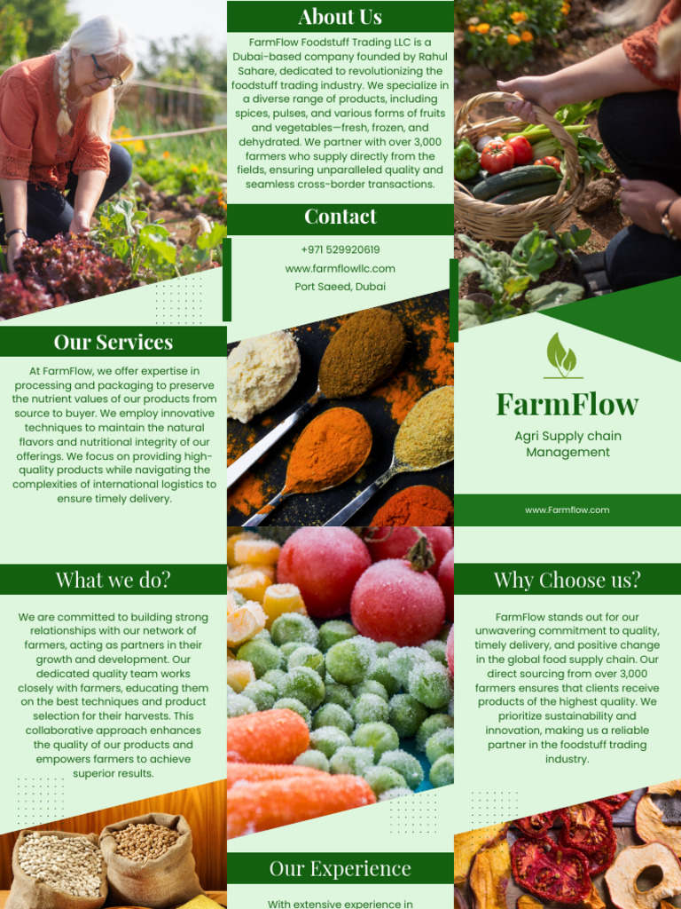 FarmFlow: Quality Foodstuff Trading | PDF | Foods | Agriculture