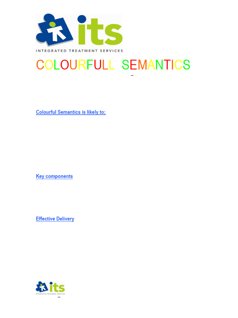 colourful-semantics | PDF | Word | Grammar