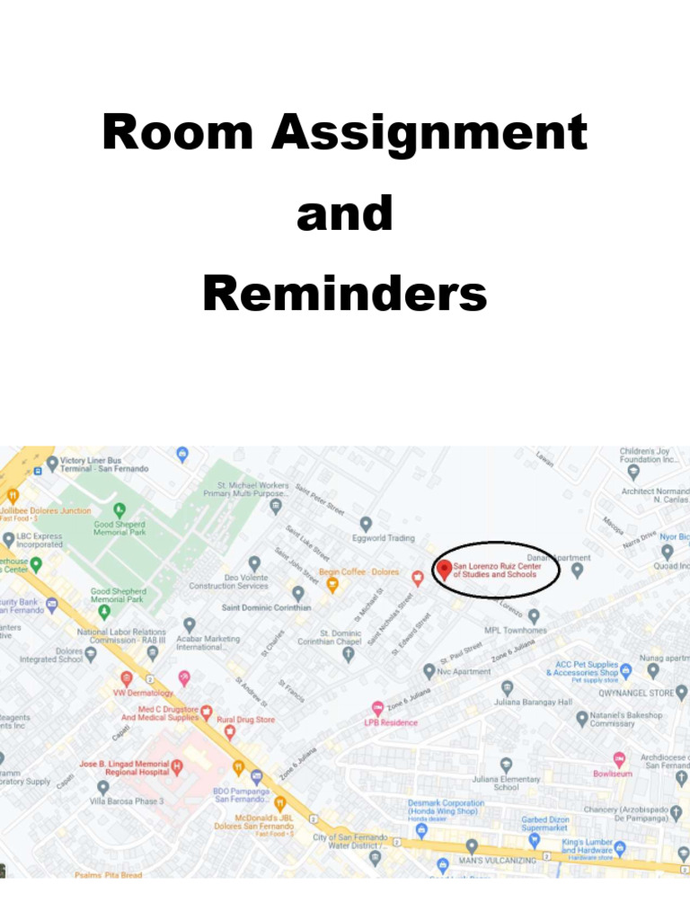 CONDITIONED-ROOM ASSIGNMENT-ELECTRONICS ENGINEER-PAMPANGA Oct 2024 | PDF | Computer Engineering ...