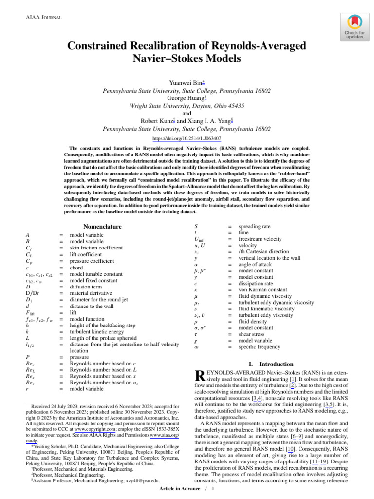 bin-et-al-2023-constrained-recalibration-of-reynolds-averaged-navier ... bin-et-al-2023-constrained-recalibration-of-reynolds-averaged-navier ...