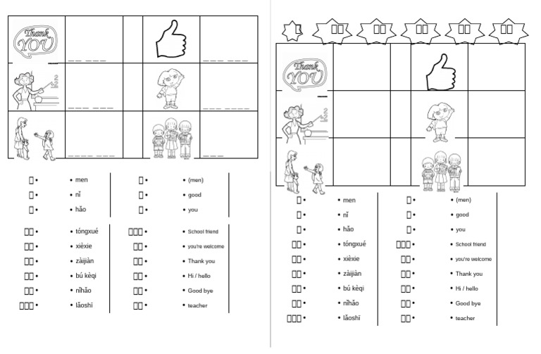 Hanyu 1 Lat Bab 1A | PDF