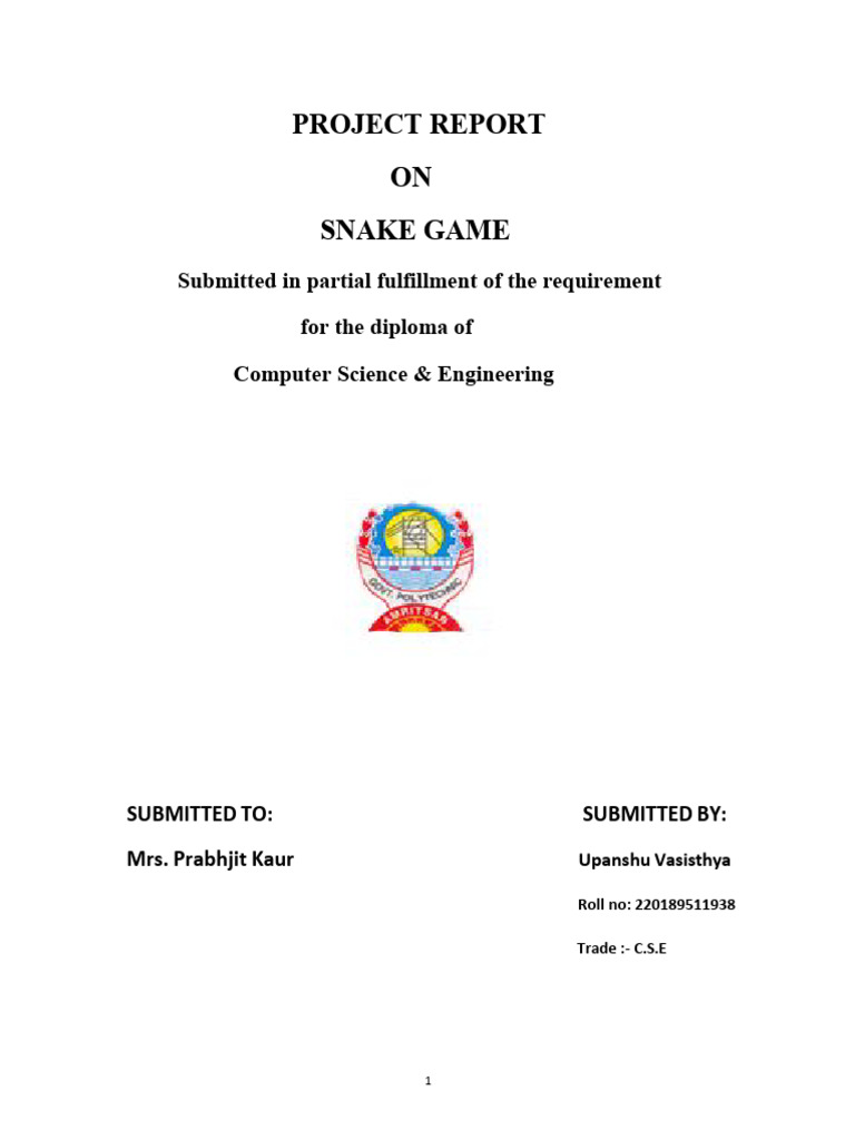 snake game uv | PDF | Python (Programming Language) | Software Development
