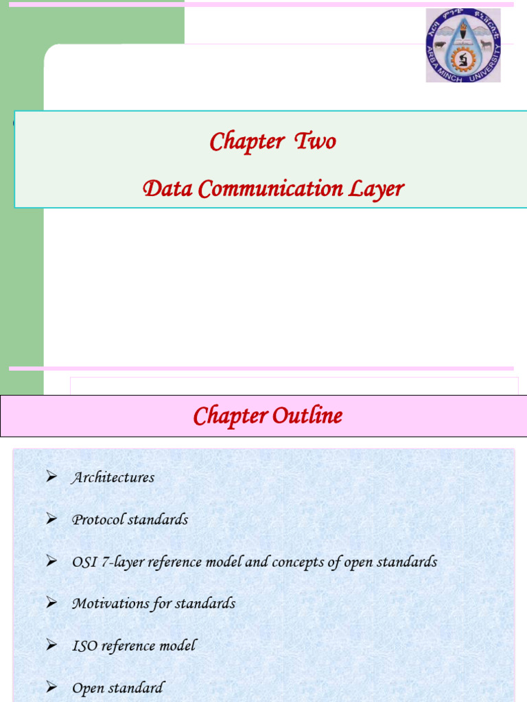 Chapter_Two of Networking | PDF | Osi Model | Internet Protocol Suite