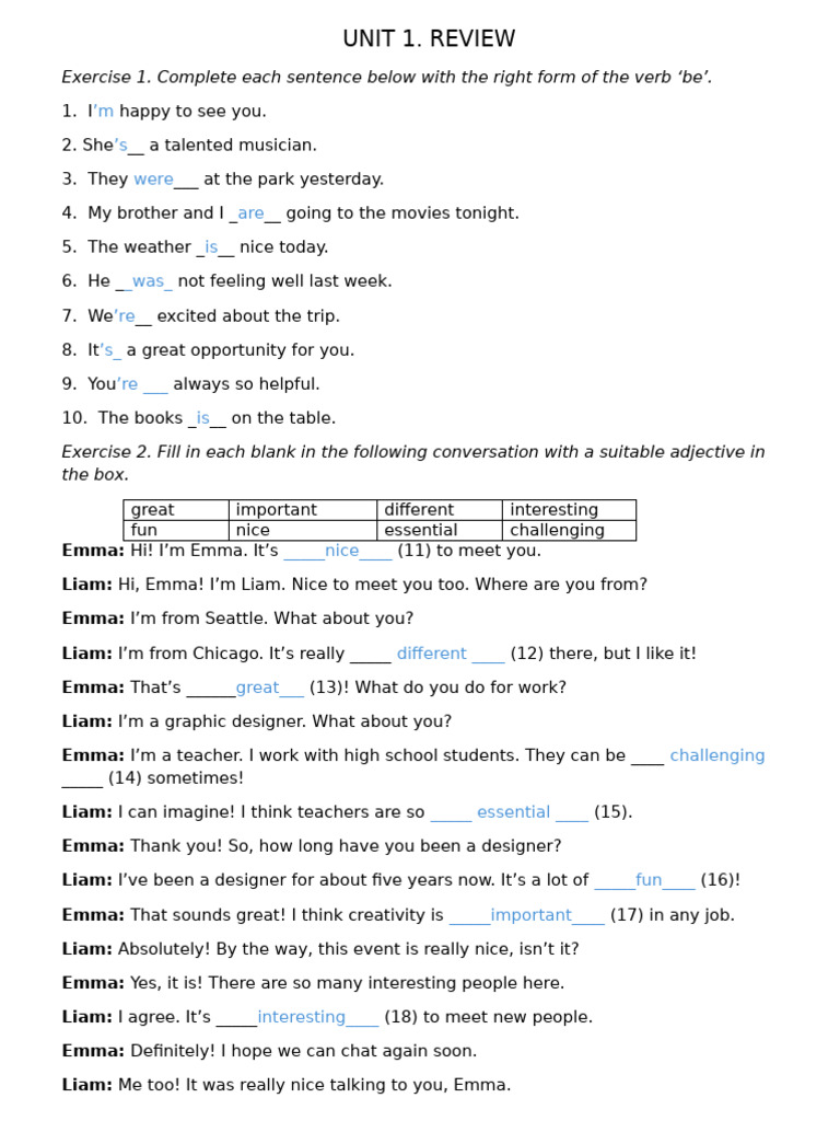 UNIT 1. Writing | PDF