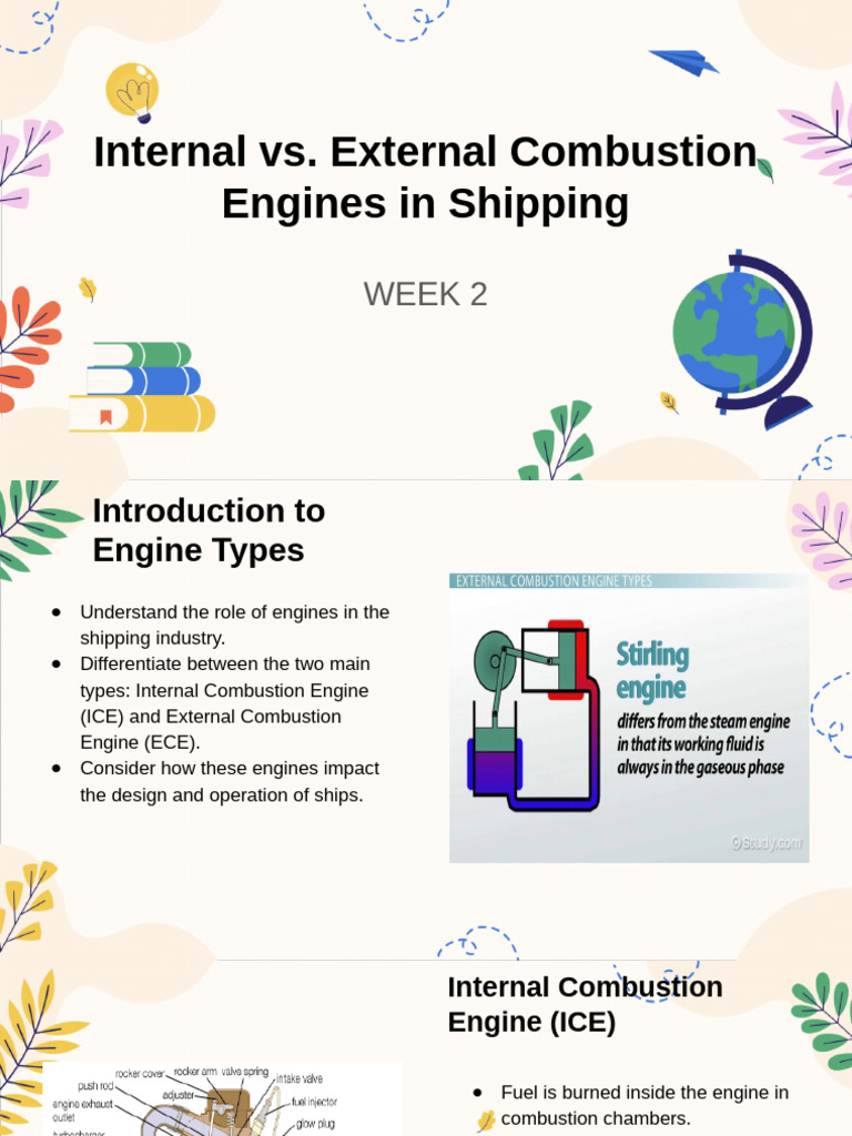 PPD Week 2 Diff Bet Internal External Combustion Engine | PDF | Engines ...