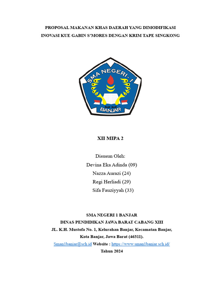 PROPOSAL PKWU Print Revisi | PDF