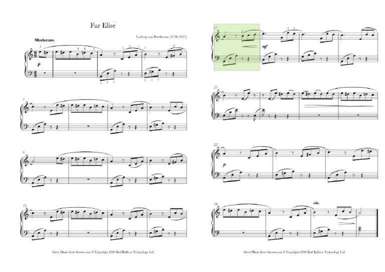 Fur Elise | PDF
