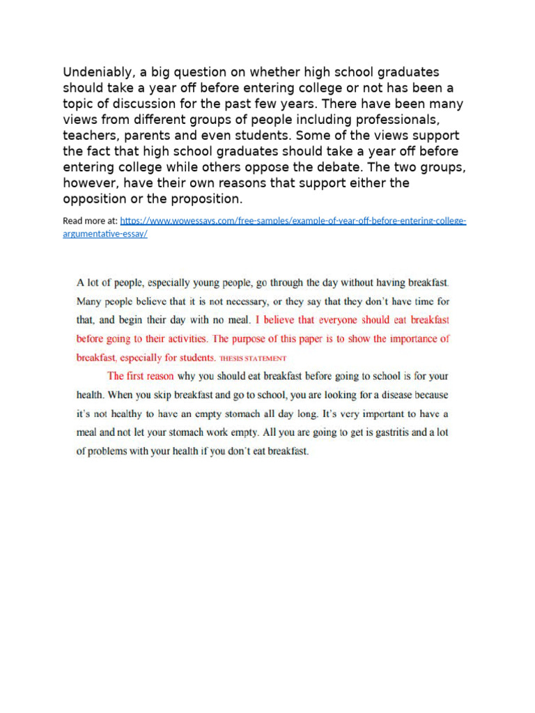 sample of argumentative-persuassive texts | PDF