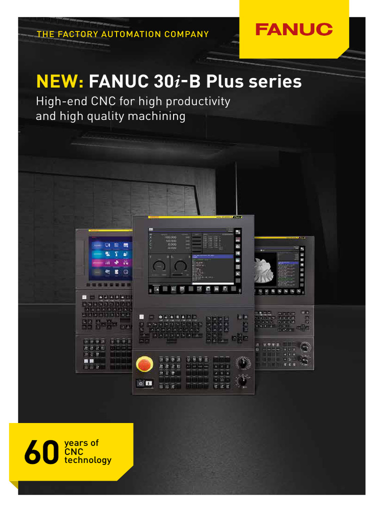 30i-B_Plus-Flyer-EN | PDF | Numerical Control | Input/Output