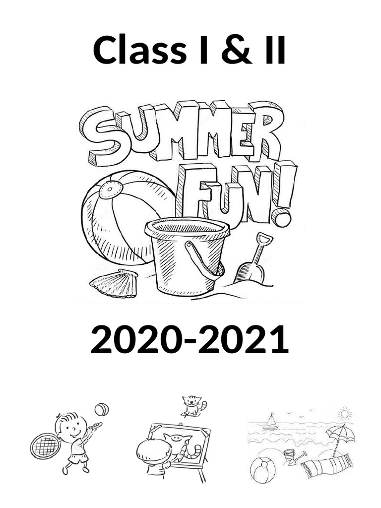 Summer File Title Page | PDF