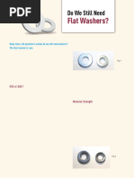 USS Flat Washer Size Chart | PDF | Screw | Manufactured Goods