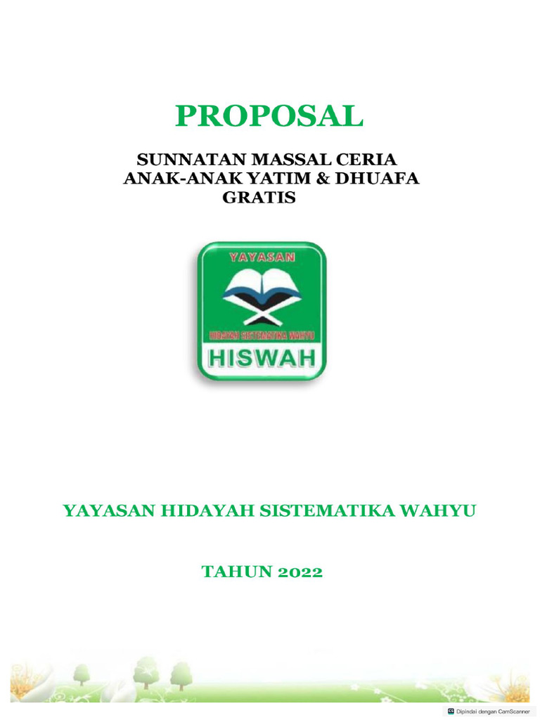 Proposal Sunnat 22 New | PDF