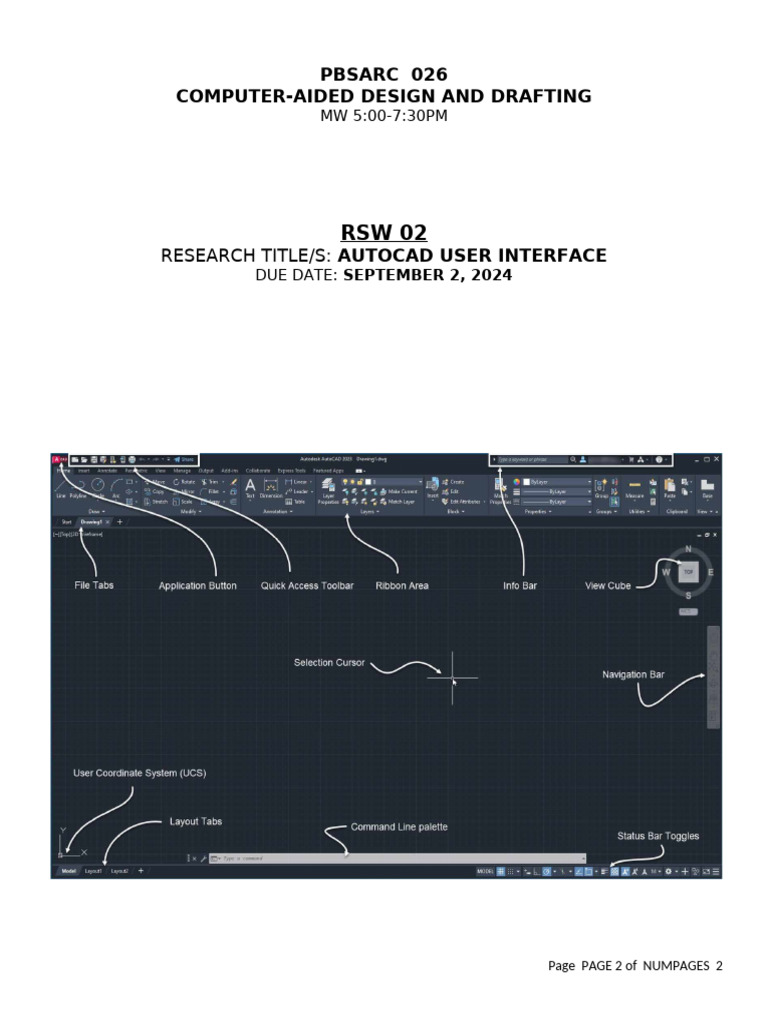 Research Cad Interface Pdf